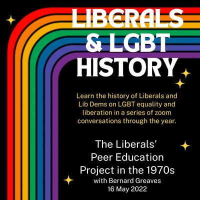 History Talk for IDAHOBIT - LGBT+ Liberal Democrats